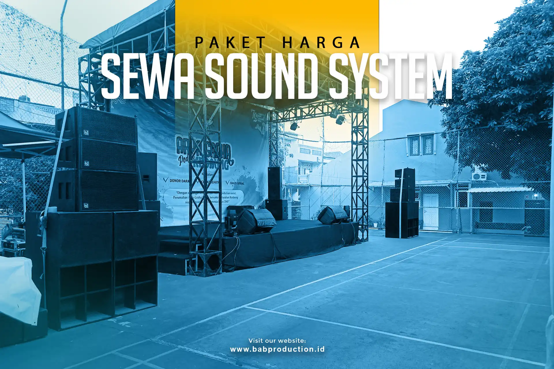 Harga Sewa Sound System yang Sesuai Kebutuhan Anda!